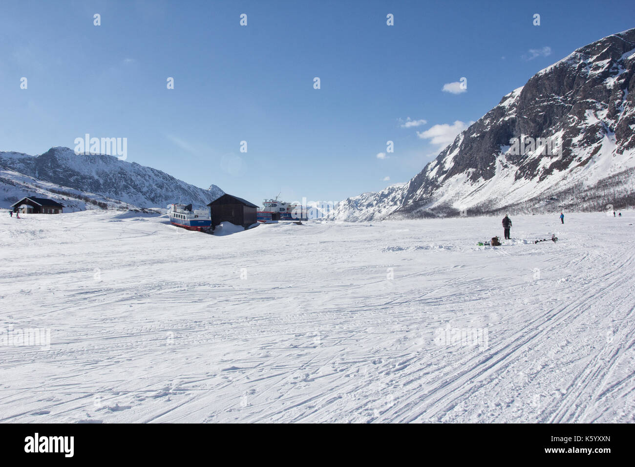 Winter in Jotunheimen National Park in Norway Stock Photo - Alamy