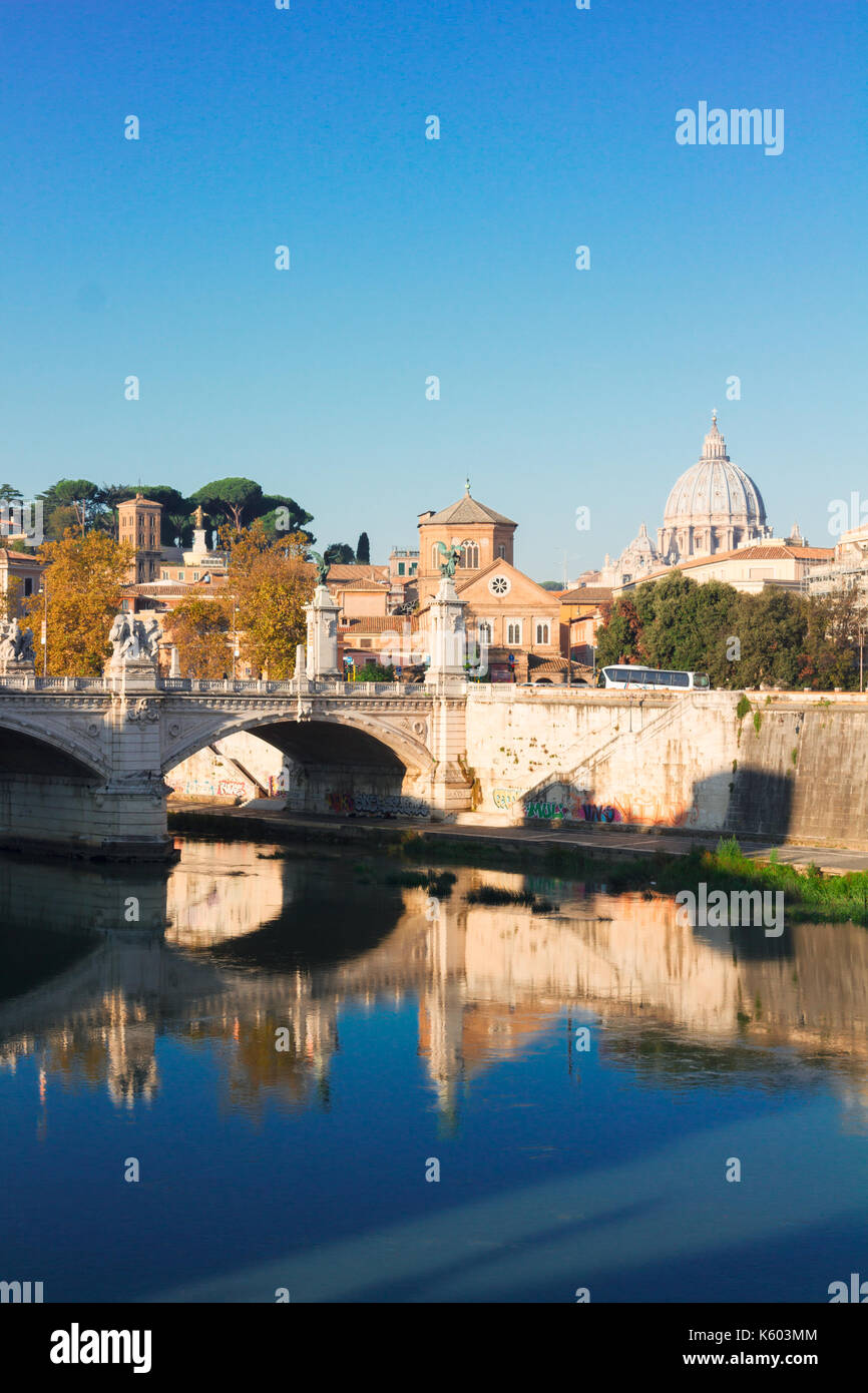 St. Peter's cathedral over bridge Stock Photo - Alamy