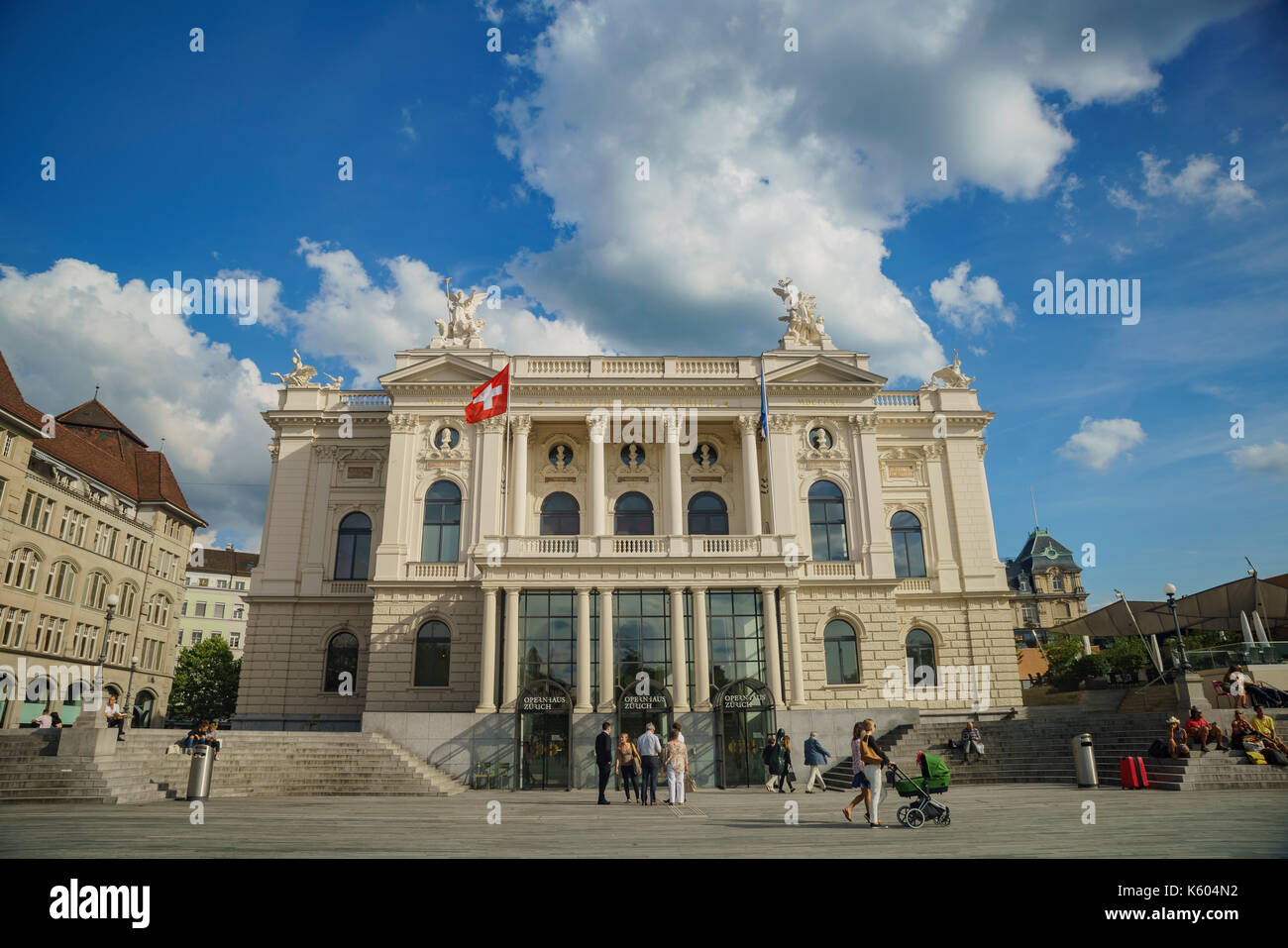 Beautiful historical zurich opera house hi-res stock photography and ...