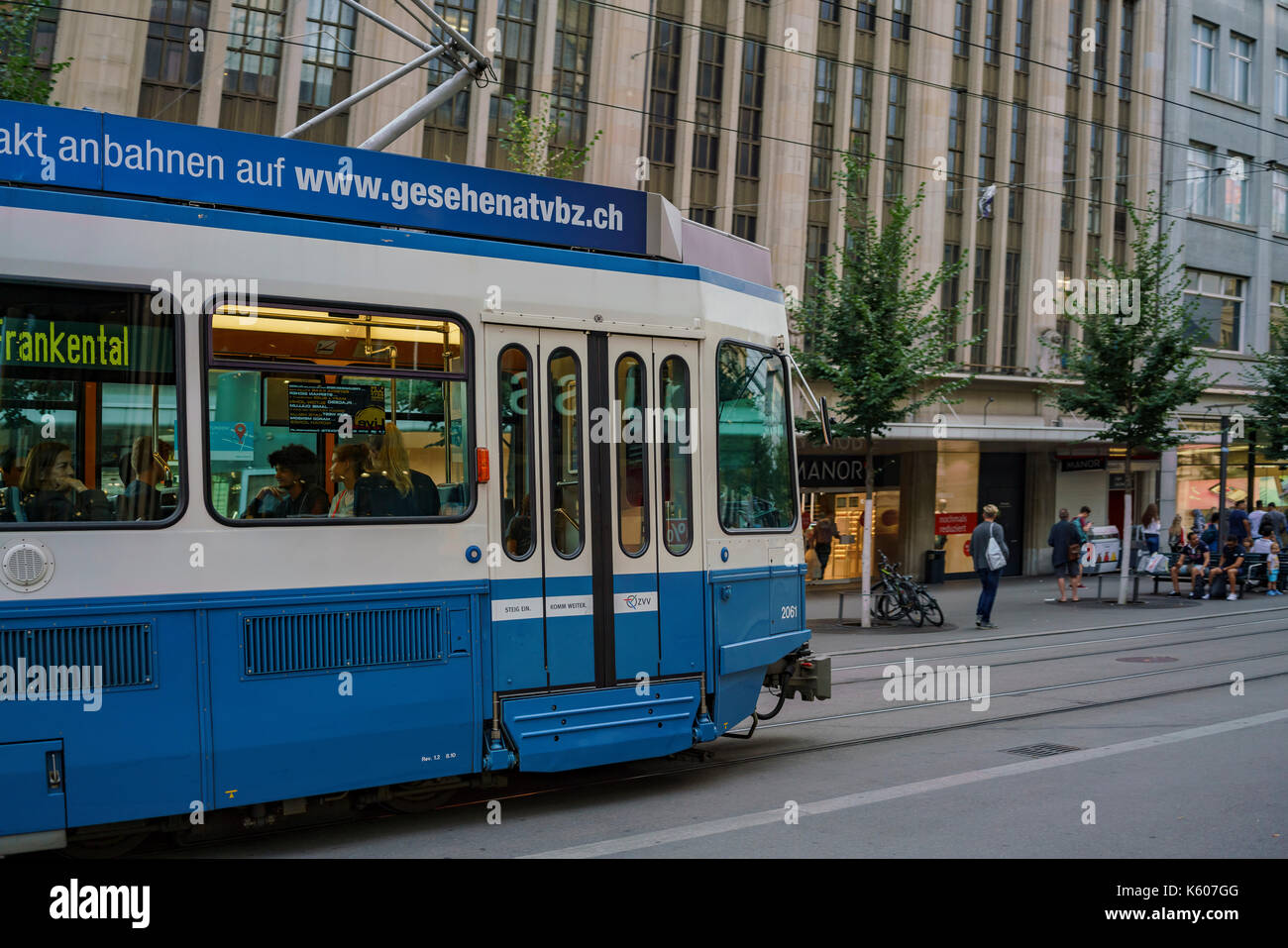 Zurich public transport hi-res stock photography and images - Alamy