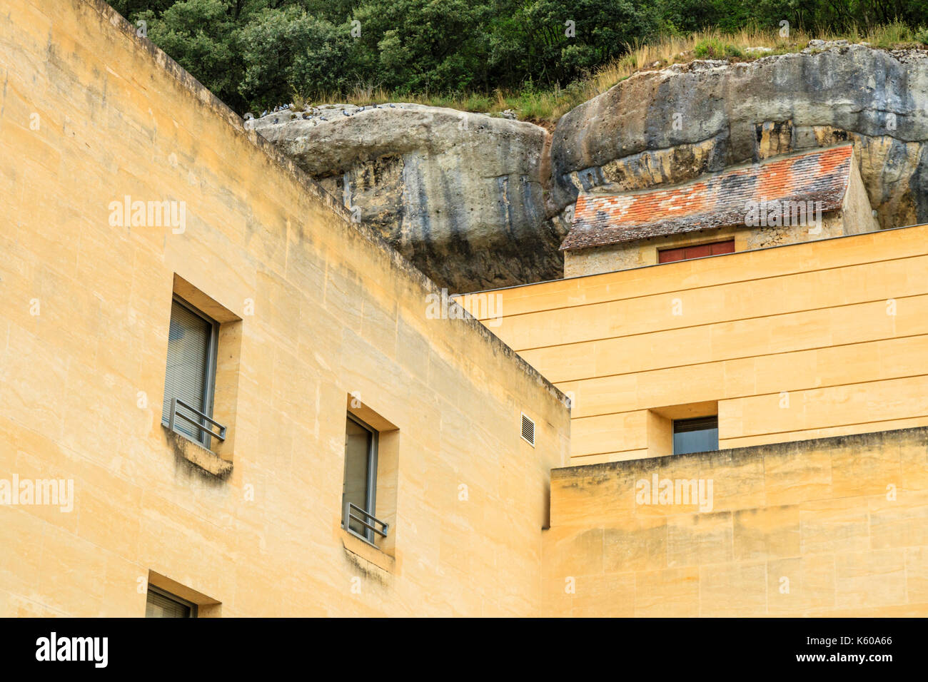 The Museum of Pre-history in Les Eyzies-de-Tayac, Nouvelel Aquitaine ...
