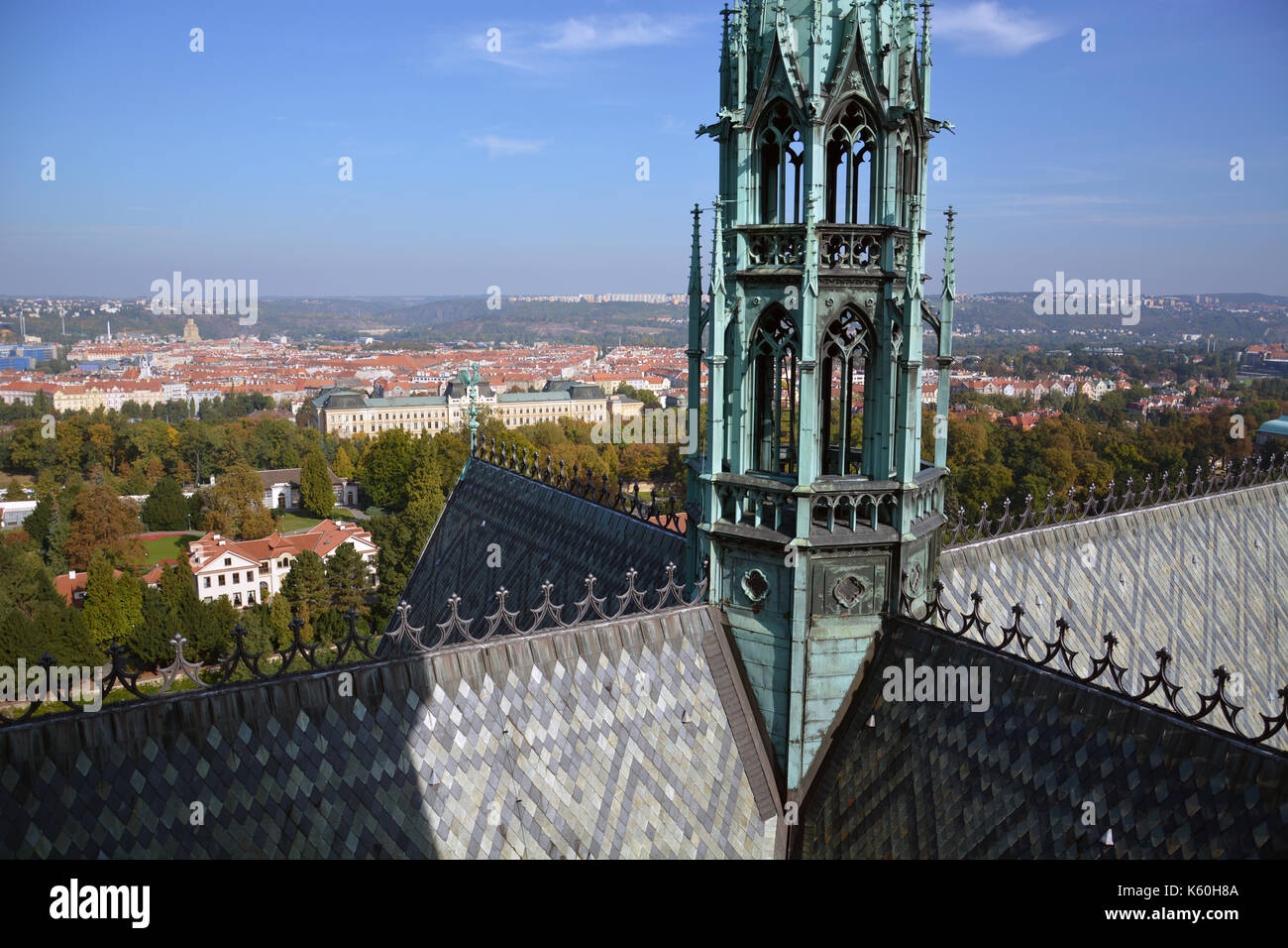 Prague castle tower hi-res stock photography and images - Alamy