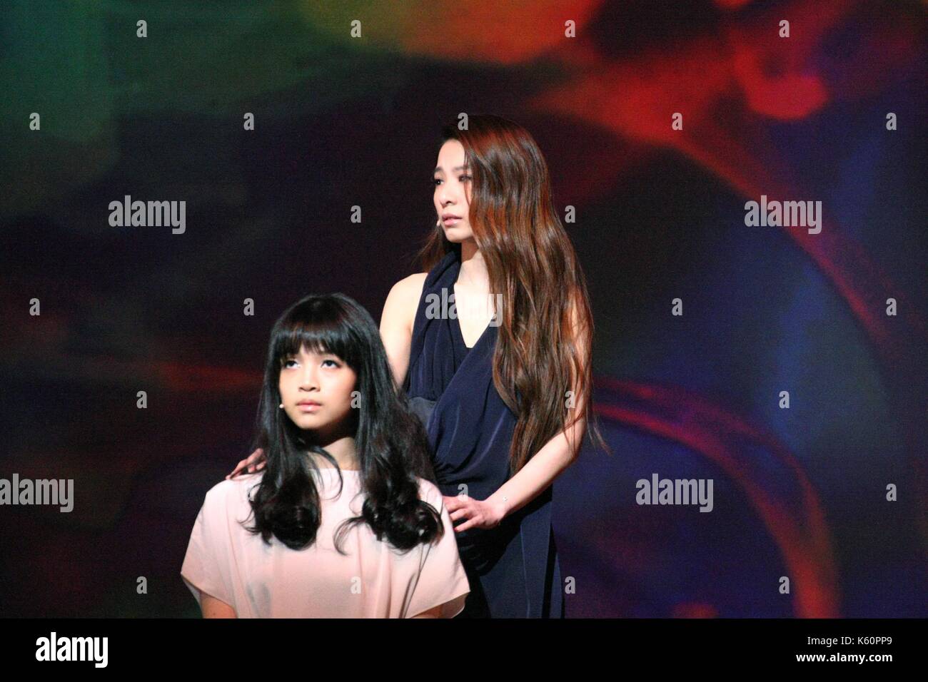 Hebe Tien Fu-chen rehearses for the musical 'Serenade' with Taiwanese ...