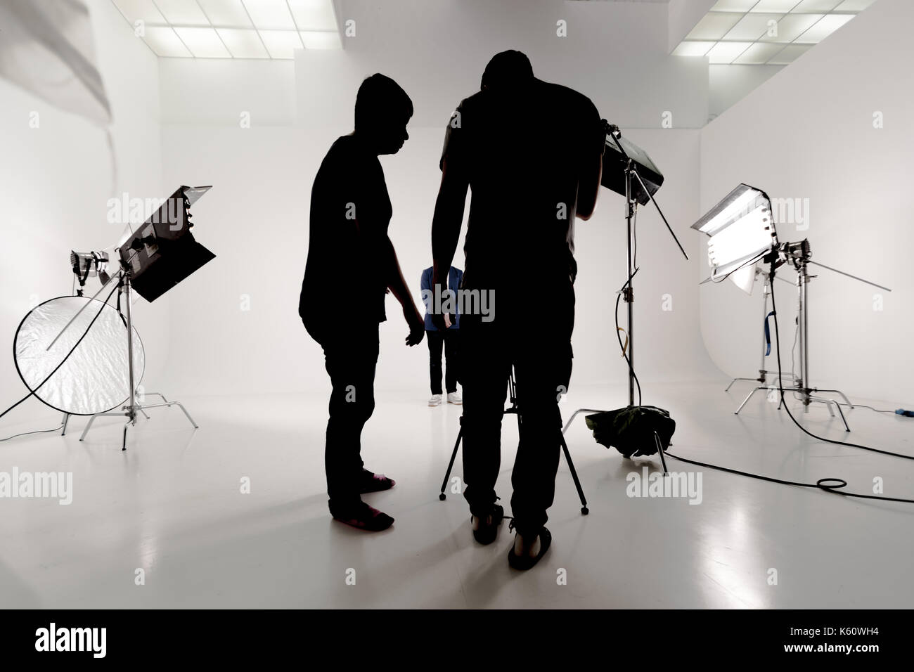 Actor shooting film studio hi-res stock photography and images - Alamy