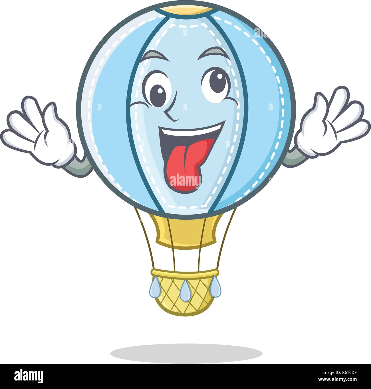 Hot air balloon funny face hi-res stock photography and images - Alamy