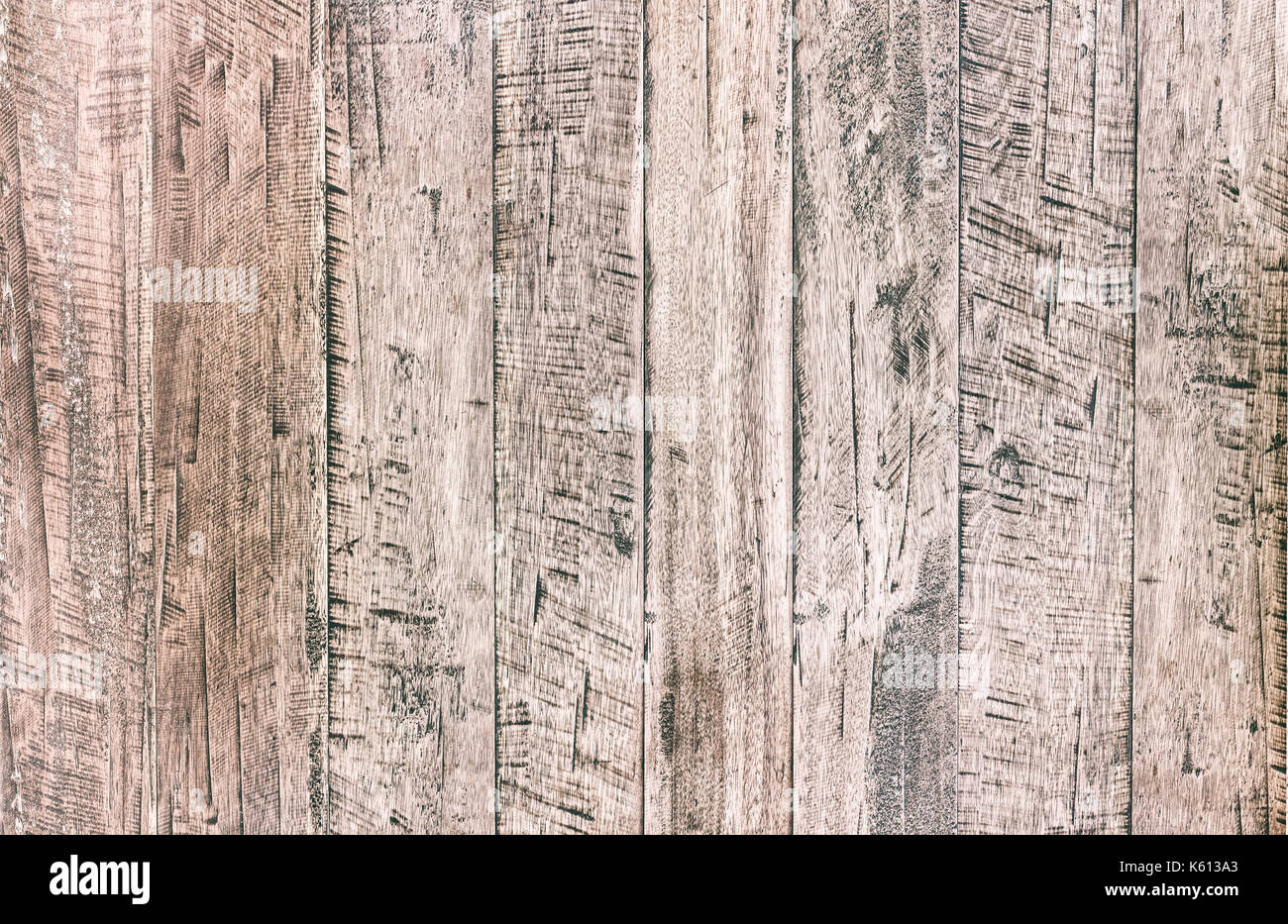 Vintage surface wood table and rustic grain texture background. Close ...
