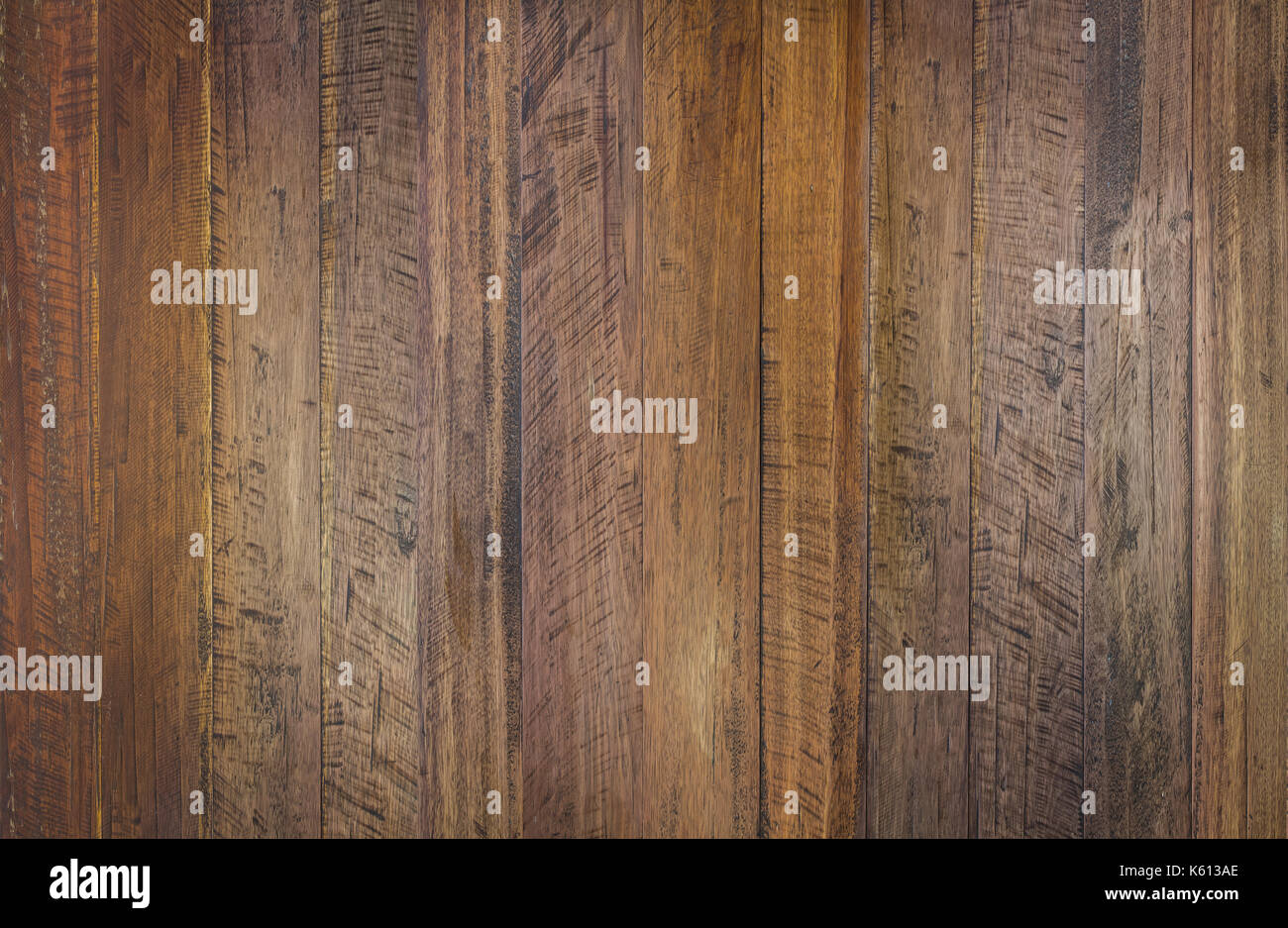 Vintage surface wood table and rustic grain texture background. Close ...