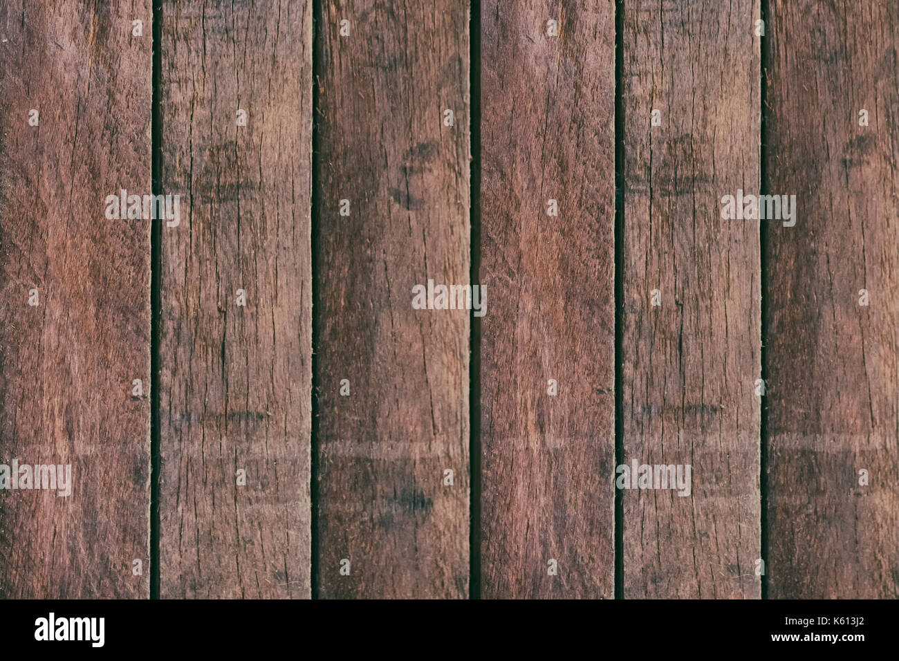 Vintage surface wood table and rustic grain texture background. Close ...