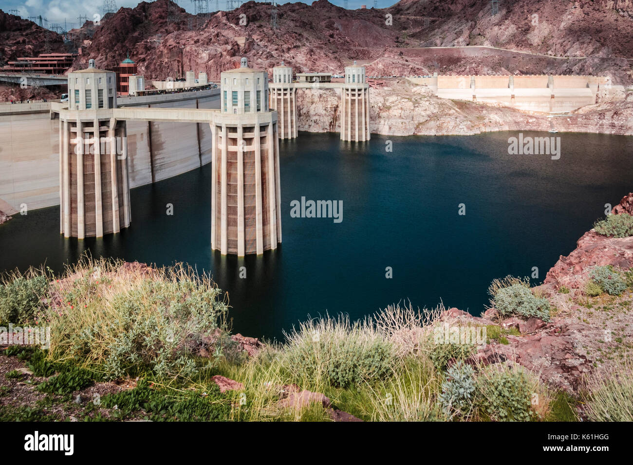 Hoover dam., Arizona, USA Stock Photo - Alamy