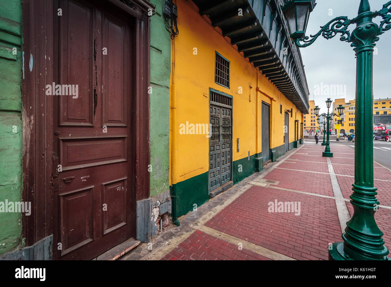 Peru lima street lamp hi-res stock photography and images - Alamy