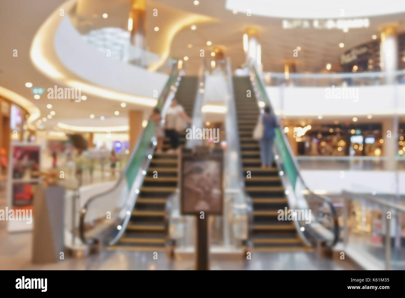 Escalator in department store hi-res stock photography and images - Alamy