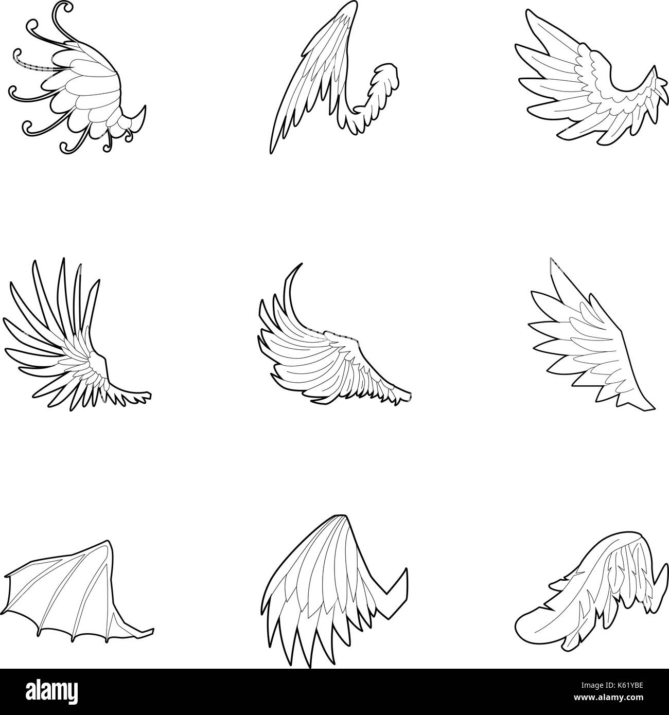 Griffin emblem silhouette Black and White Stock Photos & Images - Alamy