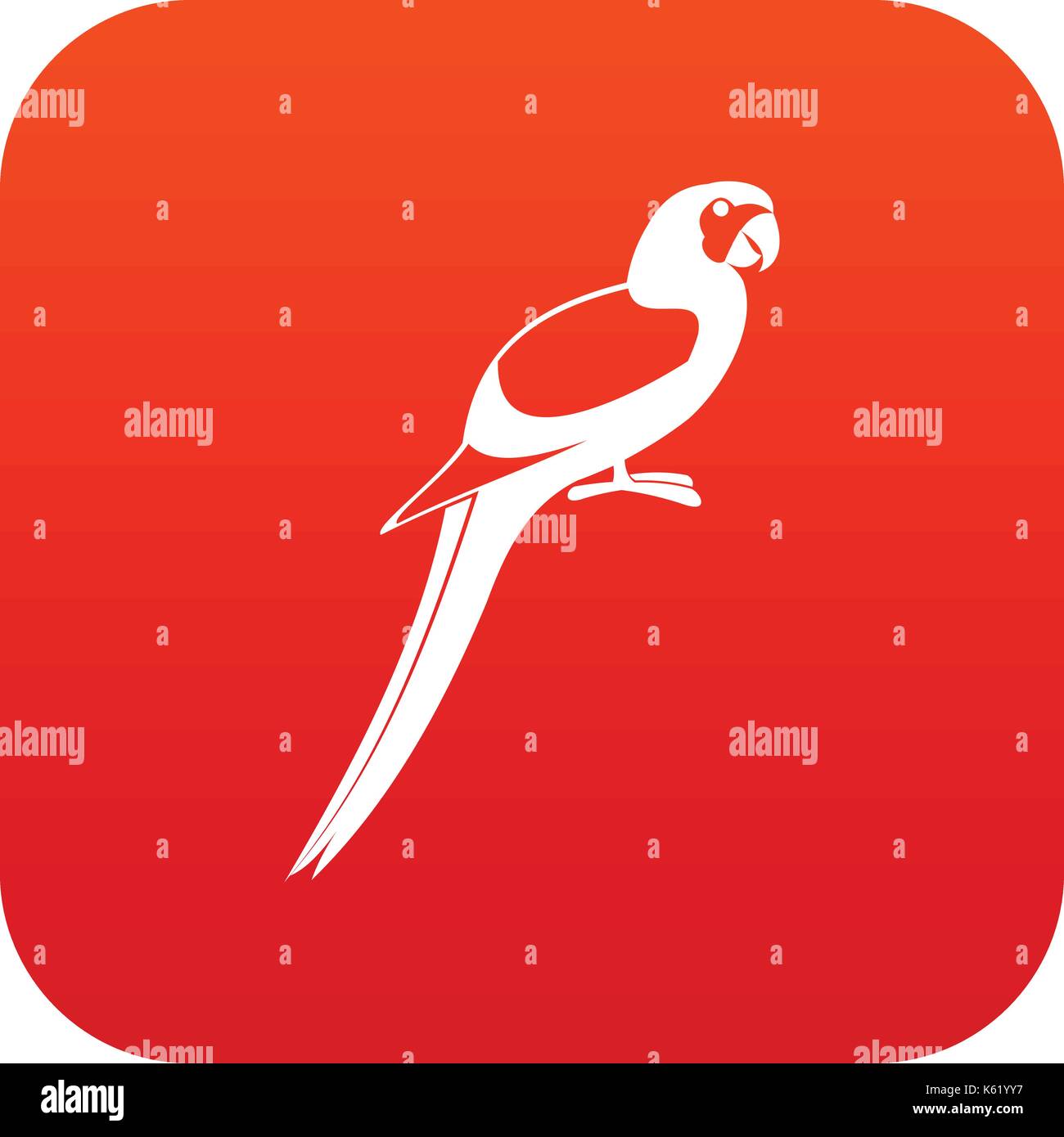 Red beak and legs Stock Vector Images - Alamy