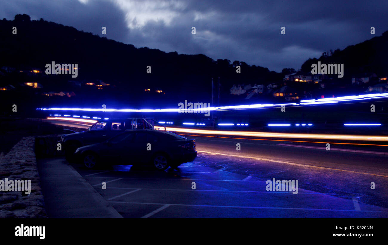 House lights on hill hi-res stock photography and images - Alamy