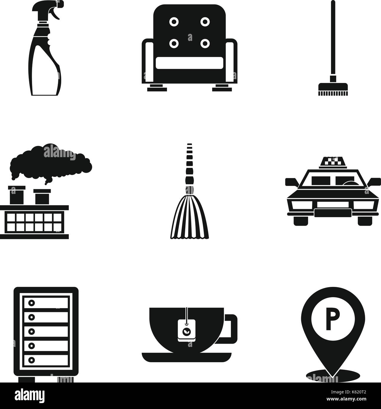 Parking your broom Stock Vector Images - Alamy