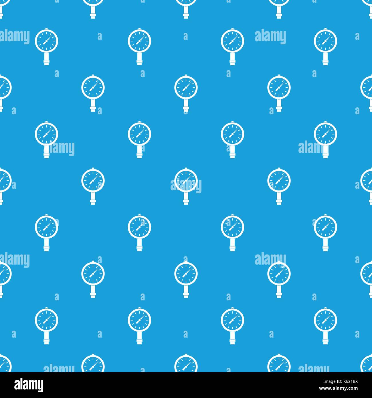 Manometer or pressure gauge pattern seamless blue Stock Vector Image ...