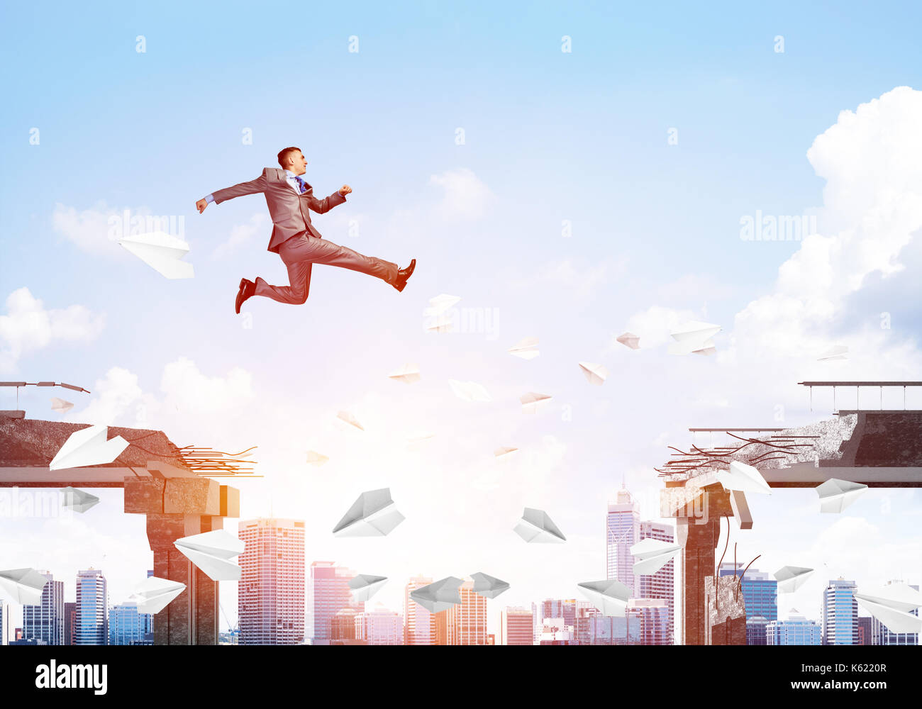 Problem and difficulties overcoming concept Stock Photo - Alamy