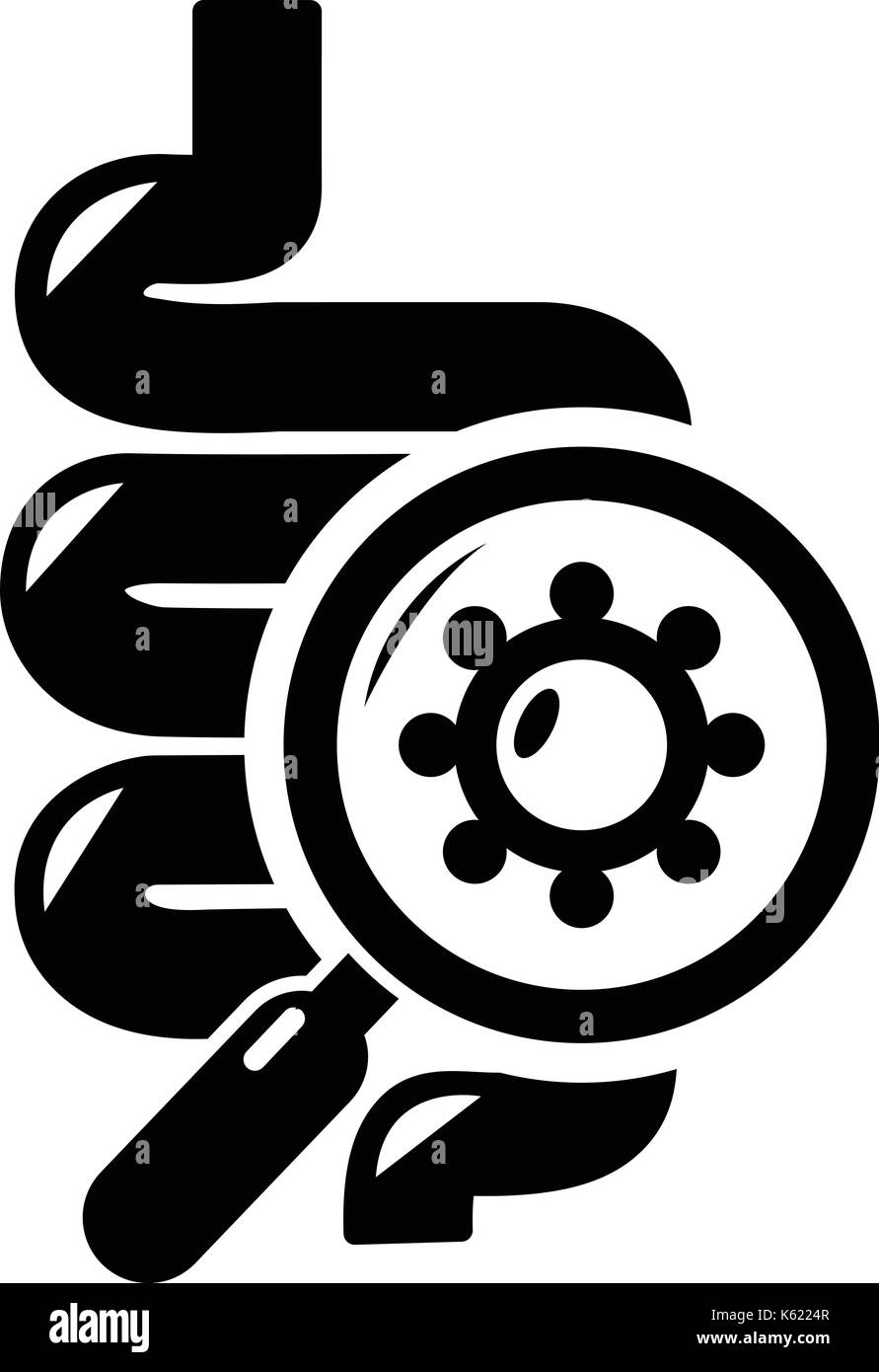 Intestine virus icon , simple style Stock Vector Image & Art - Alamy