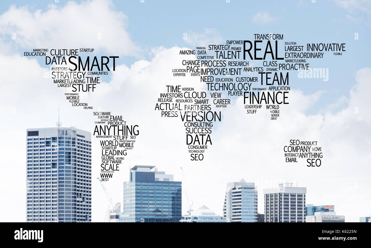 Business globalization concept Stock Photo - Alamy