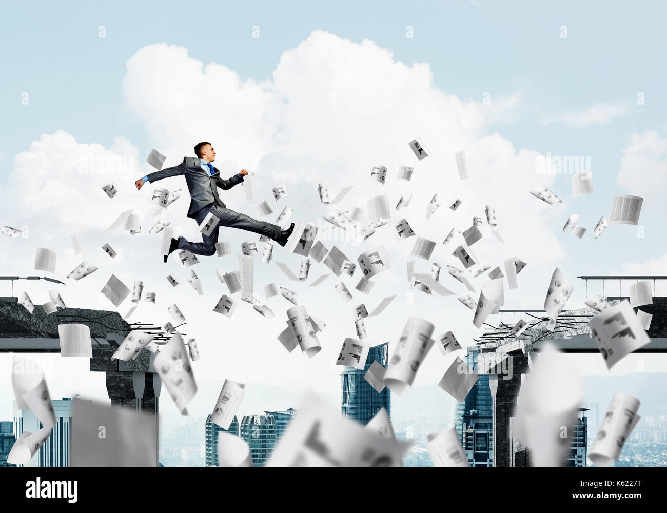 Problem and difficulties overcoming concept Stock Photo - Alamy