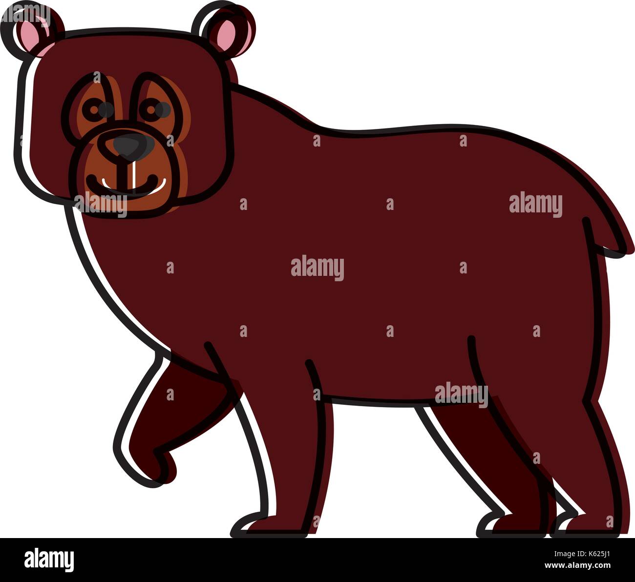 bear cartoon animal Stock Vector Image & Art - Alamy