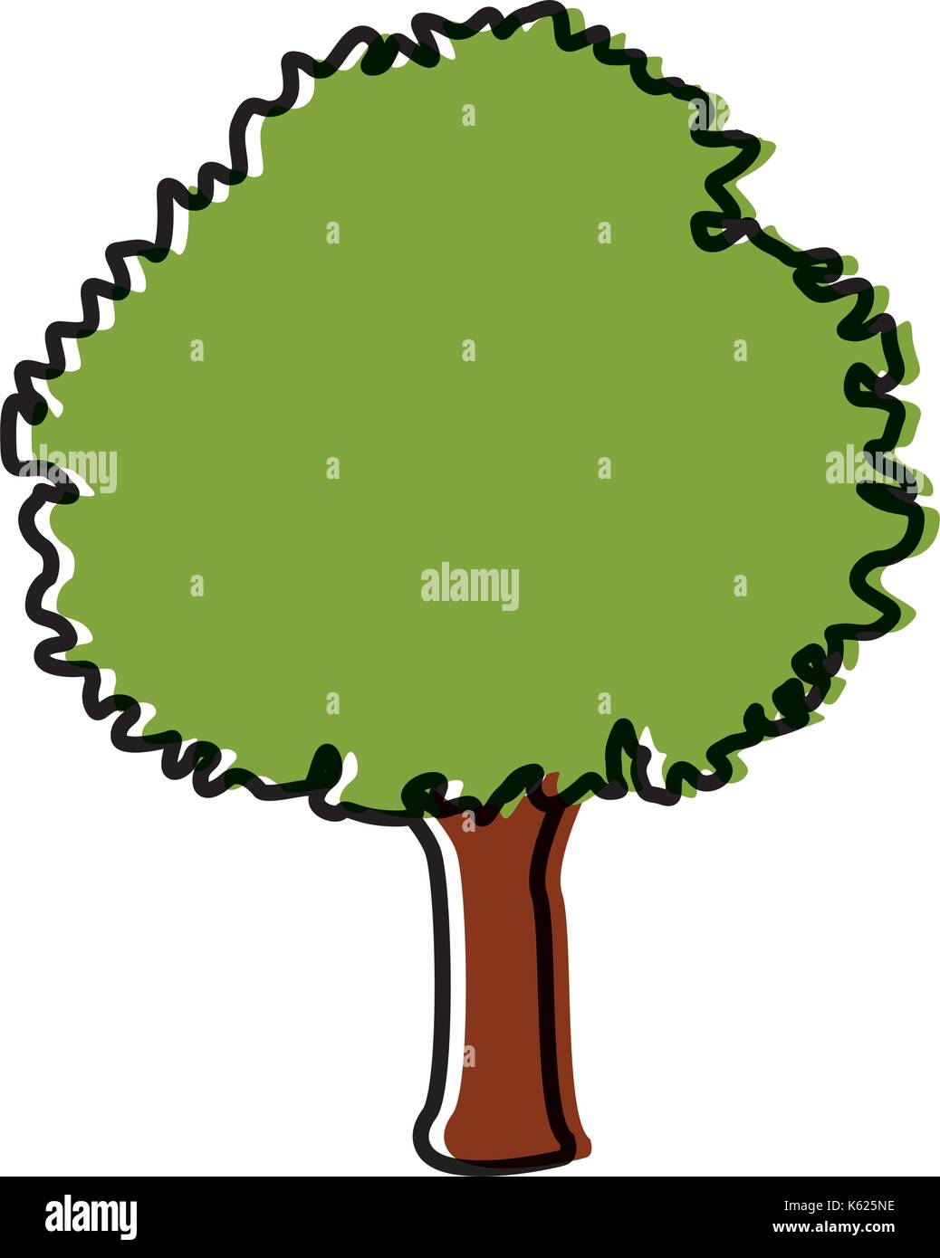 Tree nature isolated Stock Vector Image & Art - Alamy