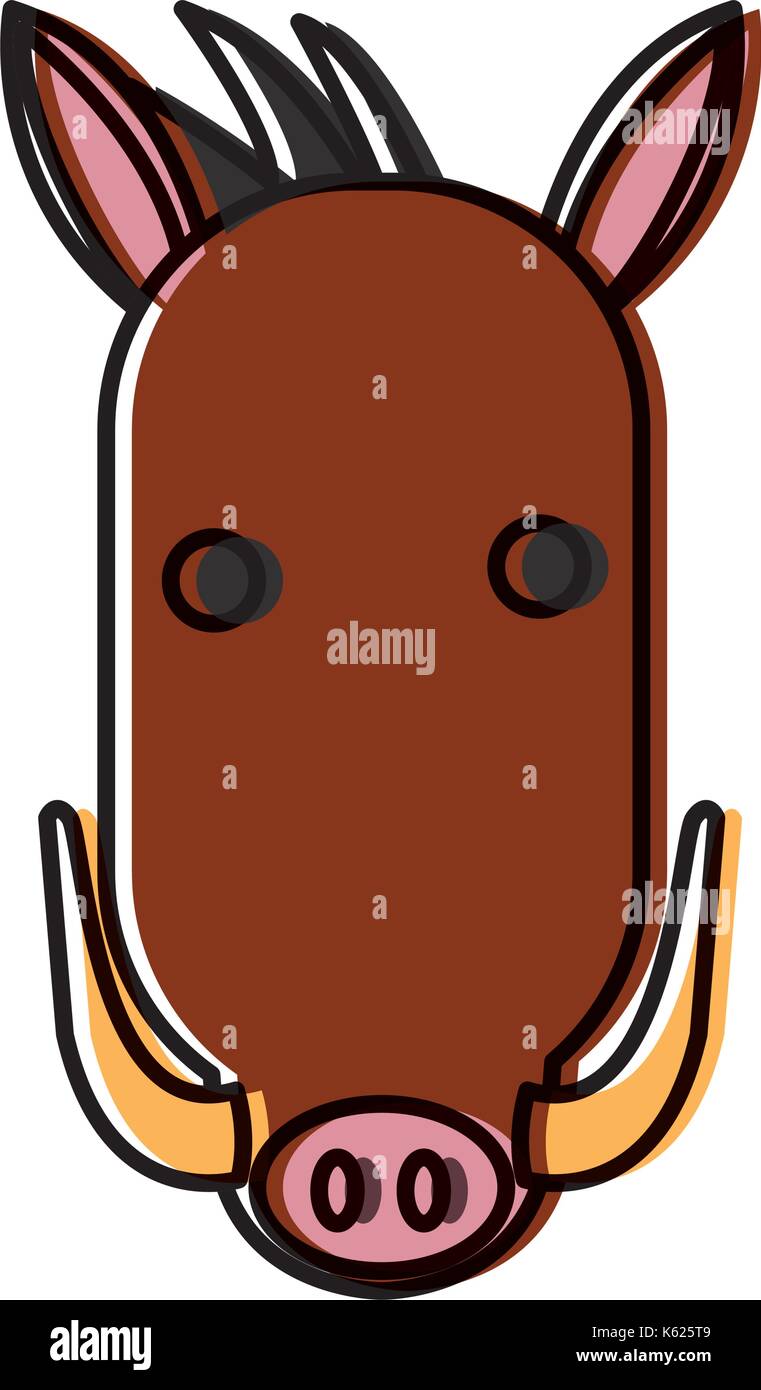 Jabali animal cartoon Stock Vector Image & Art - Alamy