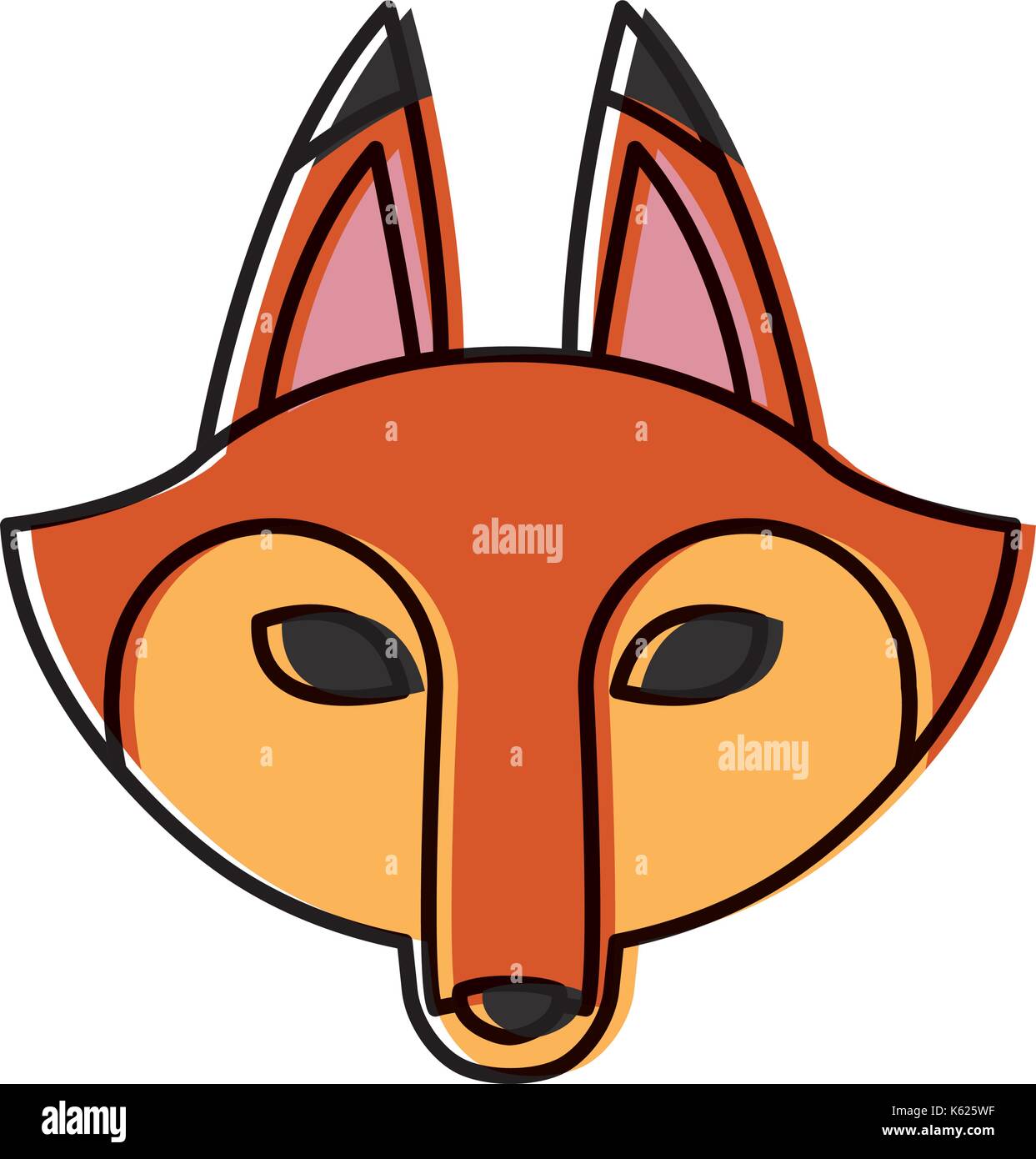 Fox animal cartoon Stock Vector Image & Art - Alamy