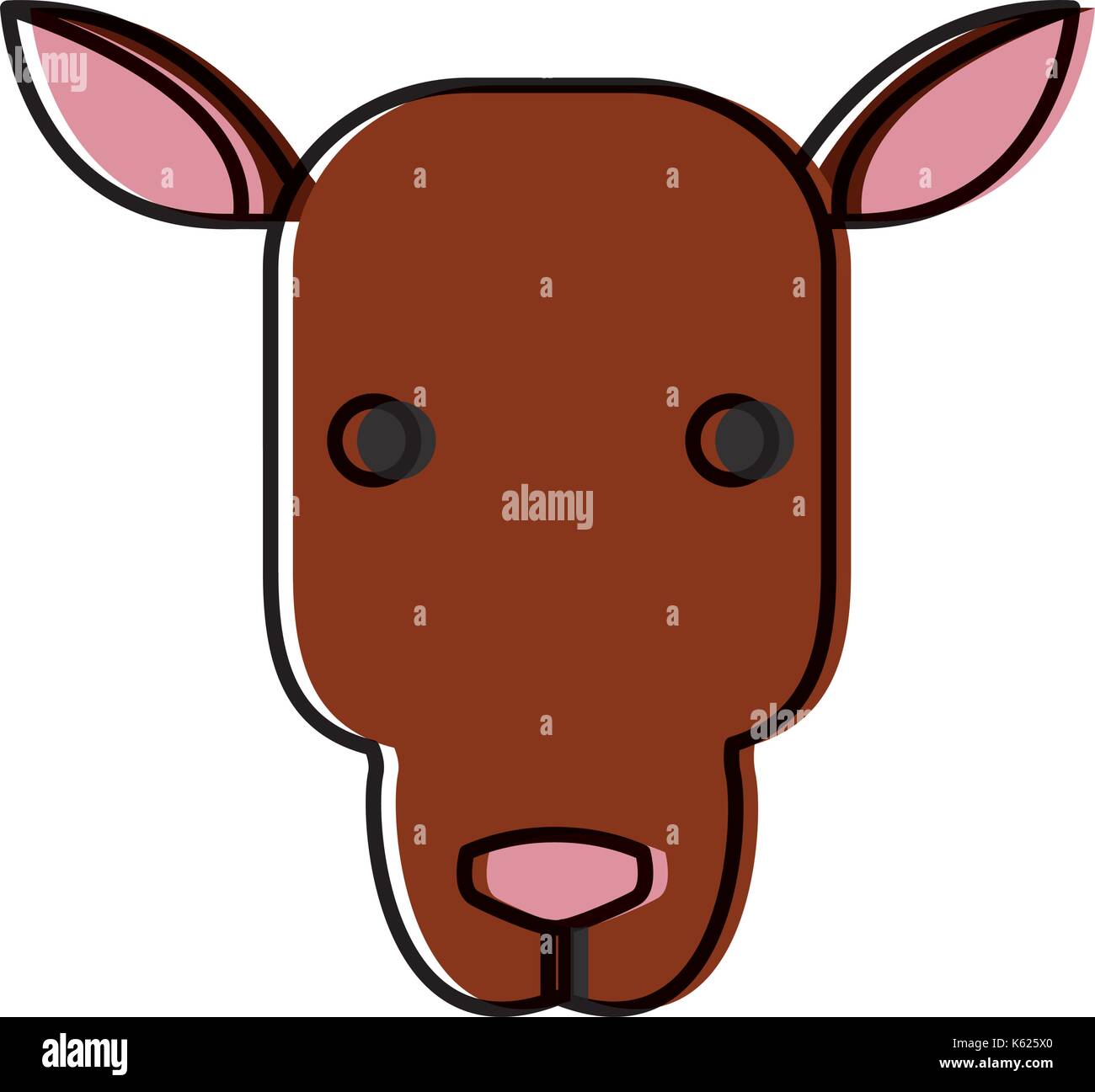 Deer animal cartoon Stock Vector Image & Art - Alamy