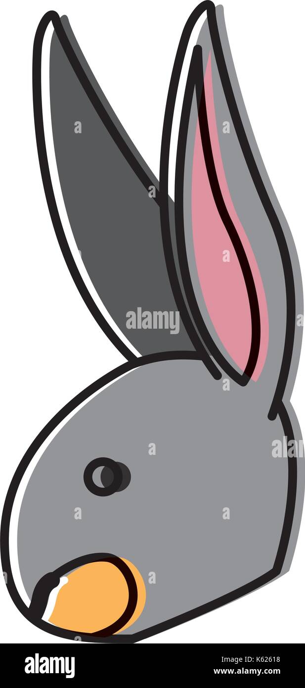 Rabbit animal cartoon Stock Vector Image & Art - Alamy