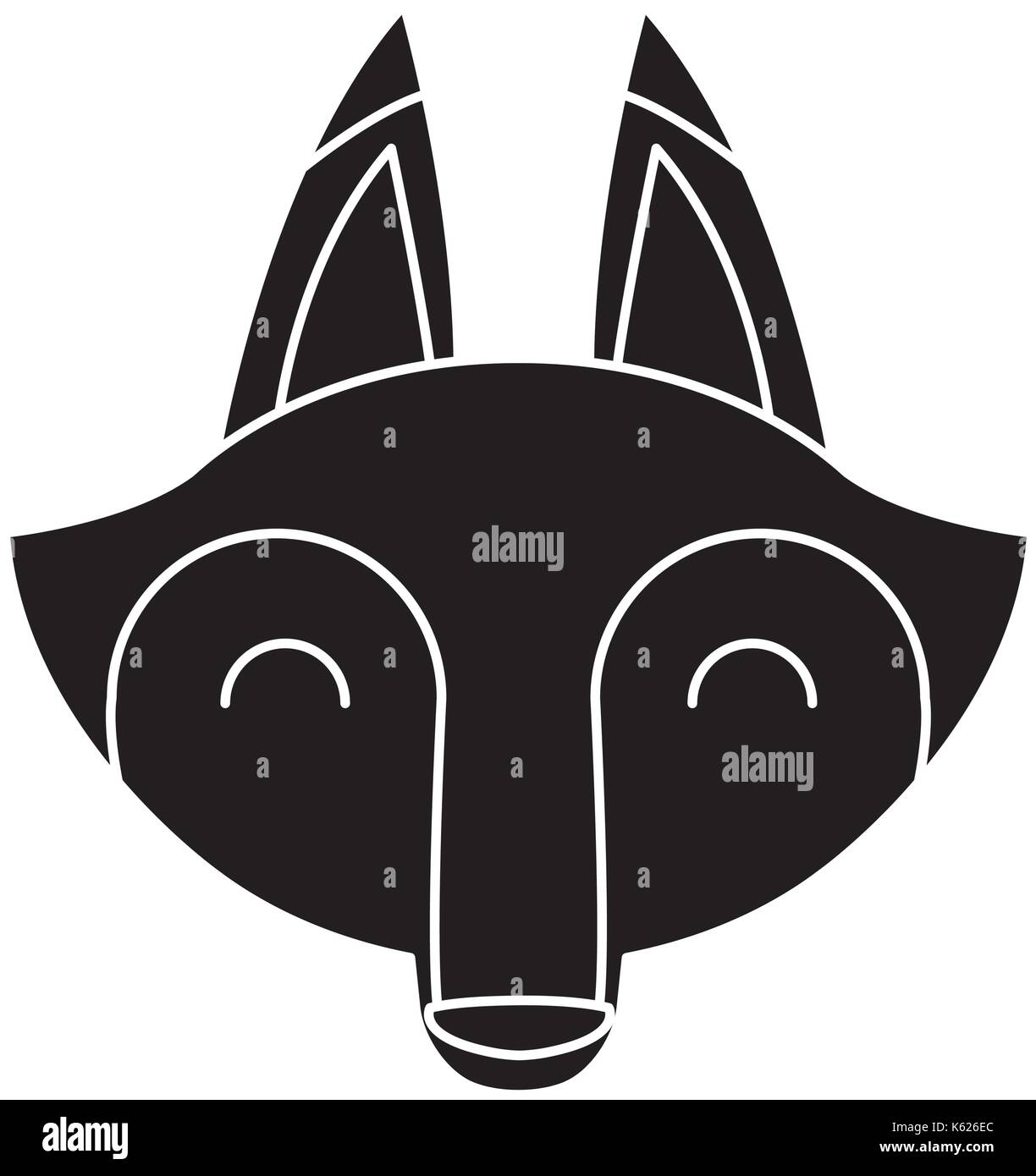 Fox animal cartoon Stock Vector Image & Art - Alamy