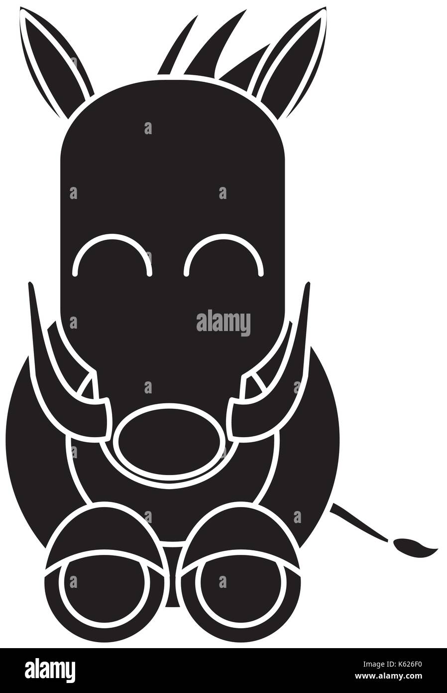 Cartoon jabali Stock Vector Images - Alamy
