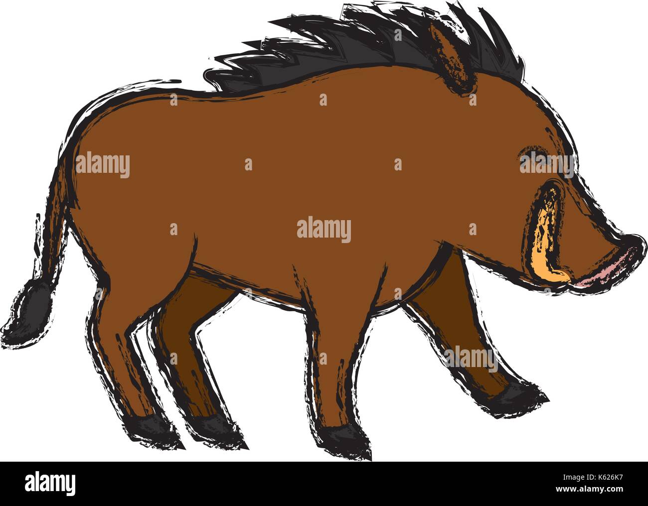 Jabali animal cartoon Stock Vector Image & Art - Alamy