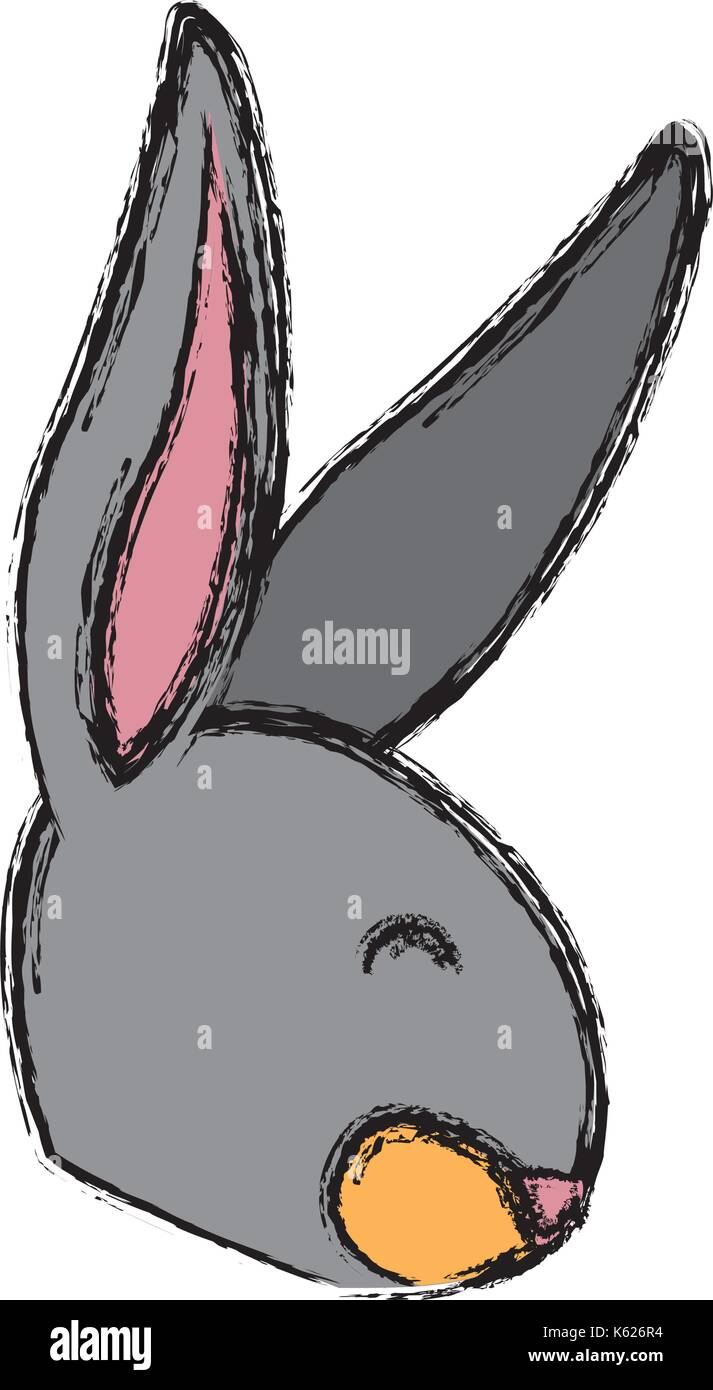 Rabbit animal cartoon Stock Vector Image & Art - Alamy
