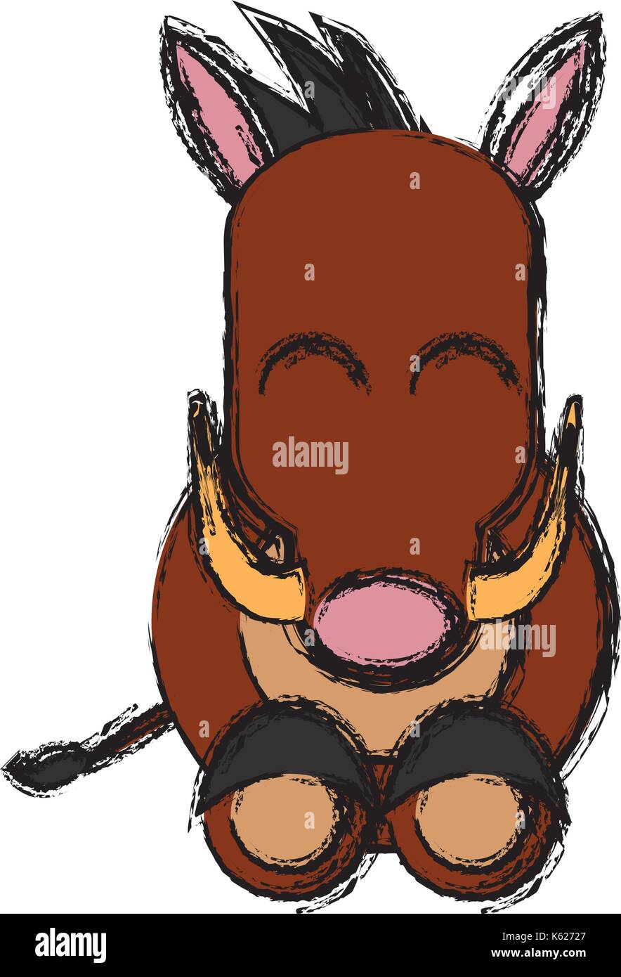 Cartoon jabali Stock Vector Images - Alamy