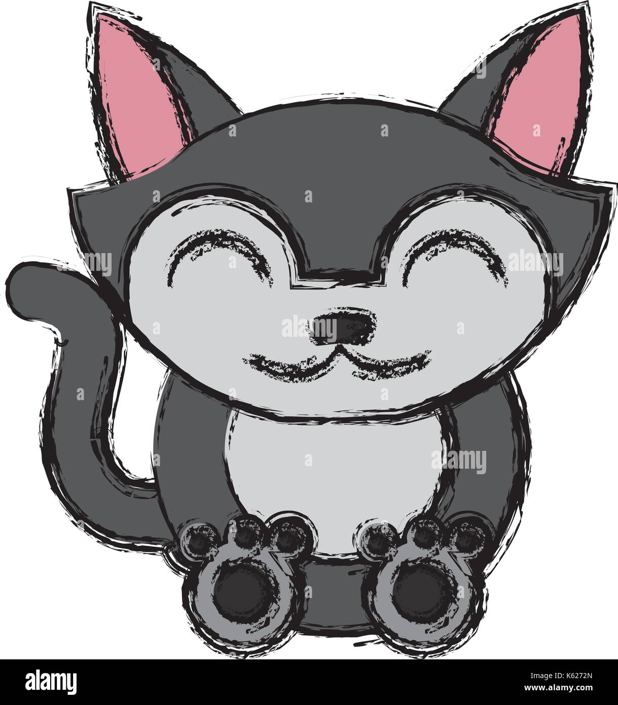 Cat animal cartoon Stock Vector Image & Art - Alamy