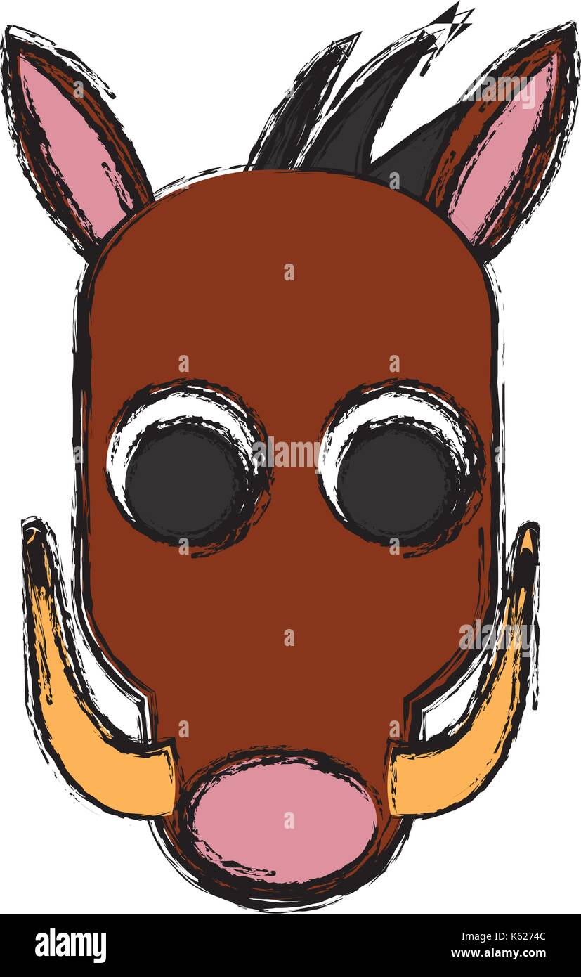 Jabali animal cartoon Stock Vector Image & Art - Alamy