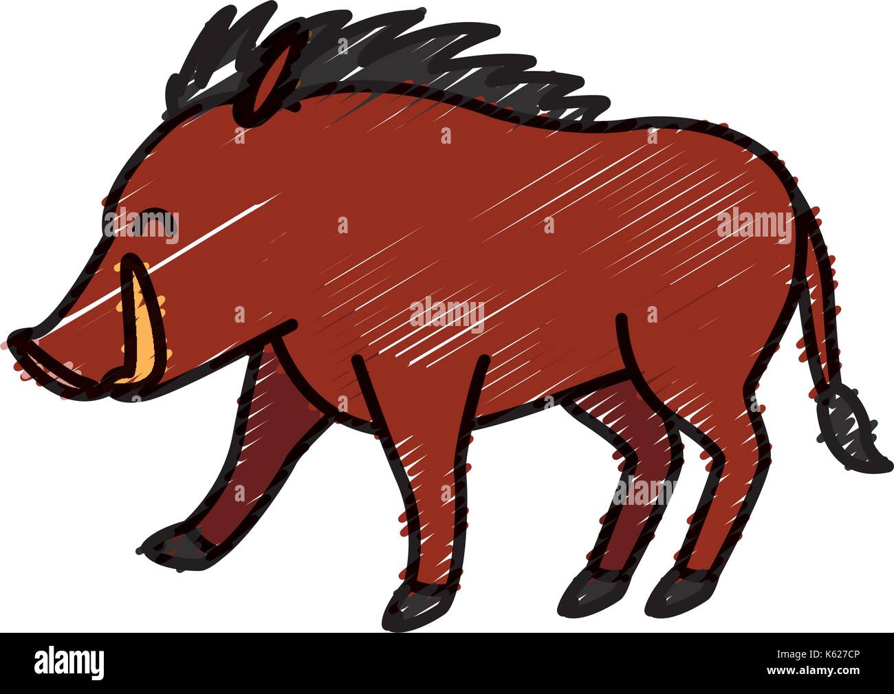 Jabali animal cartoon Stock Vector Image & Art - Alamy