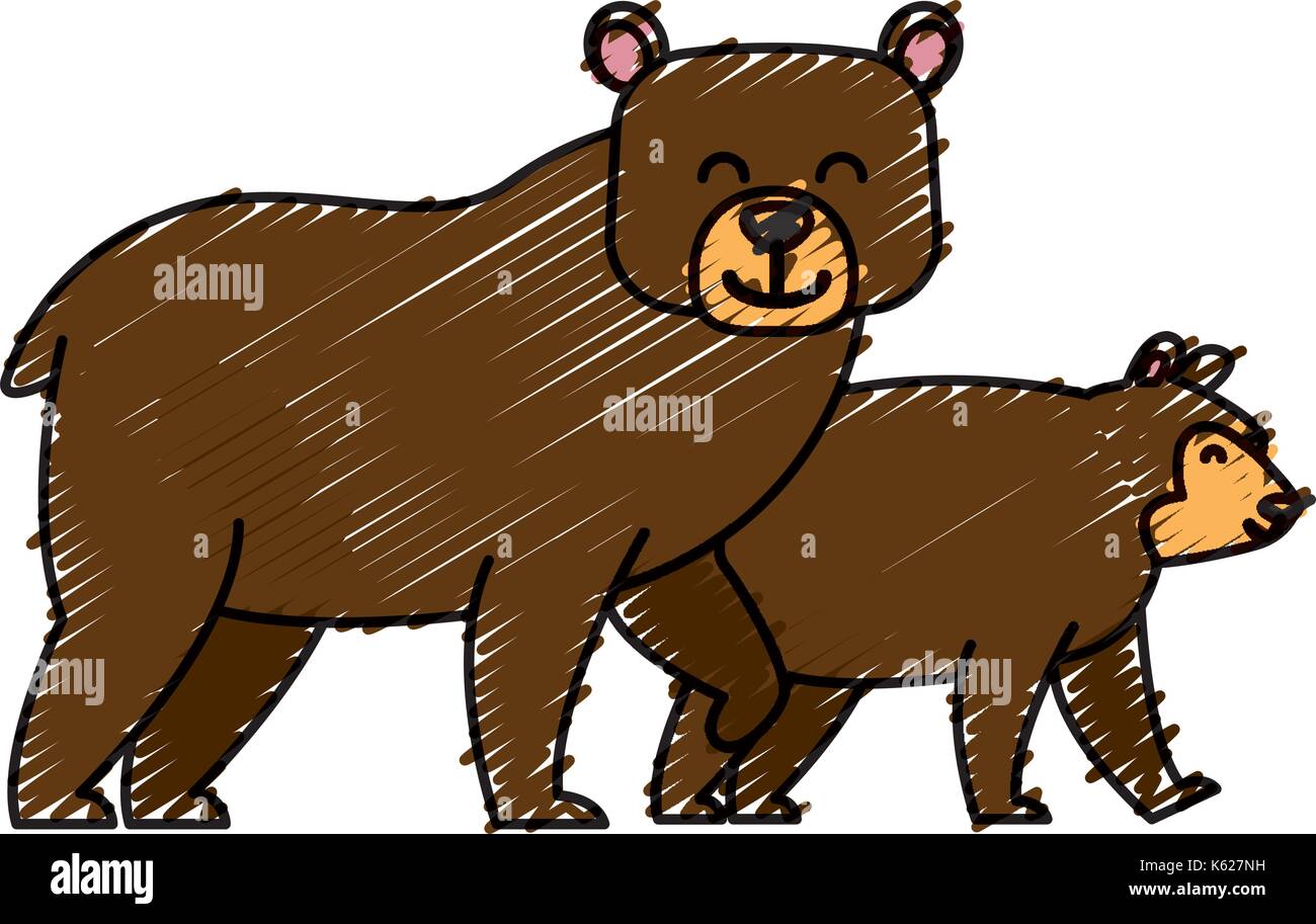 bear cartoon animal Stock Vector Image & Art - Alamy