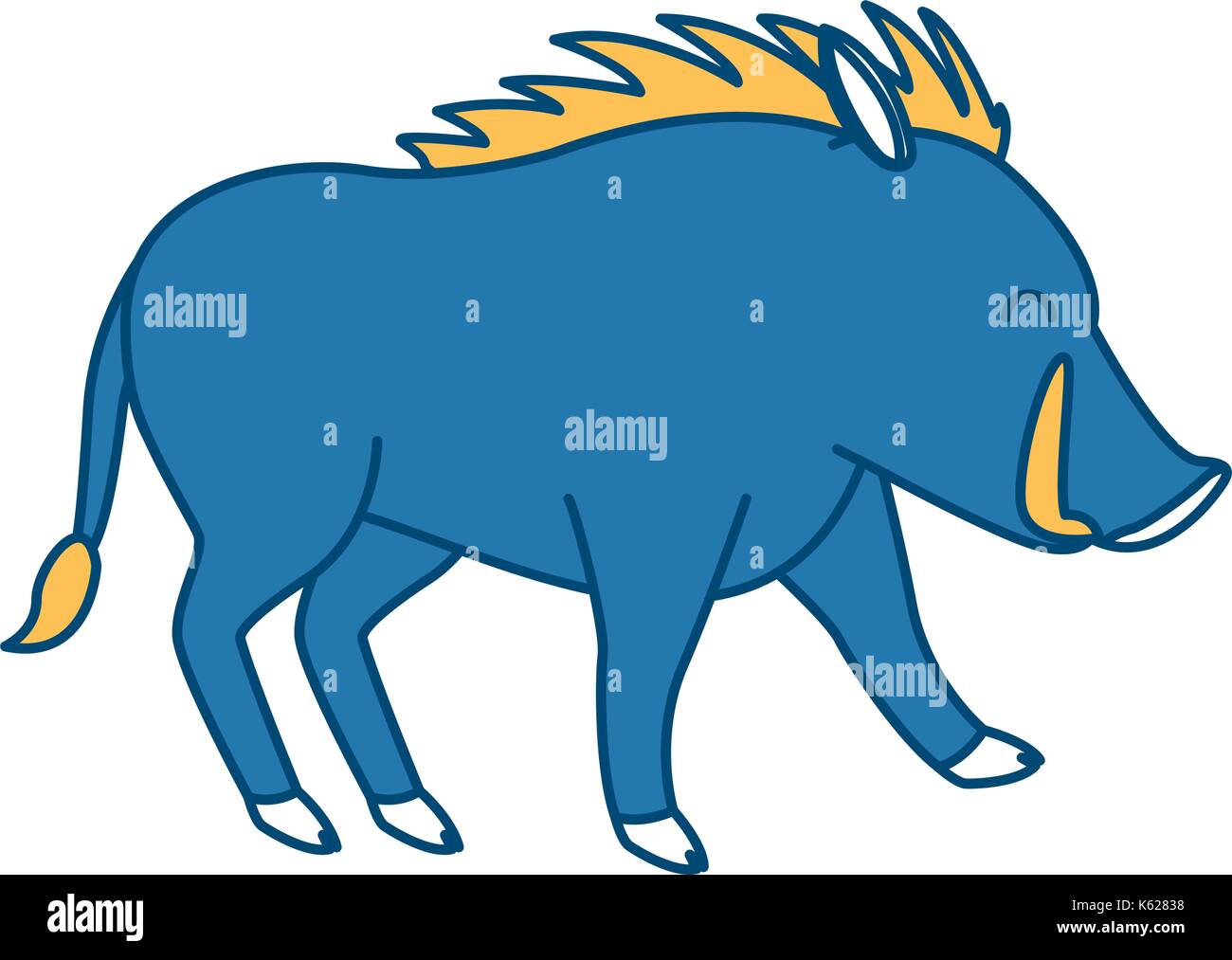 Cartoon jabali Stock Vector Images - Alamy