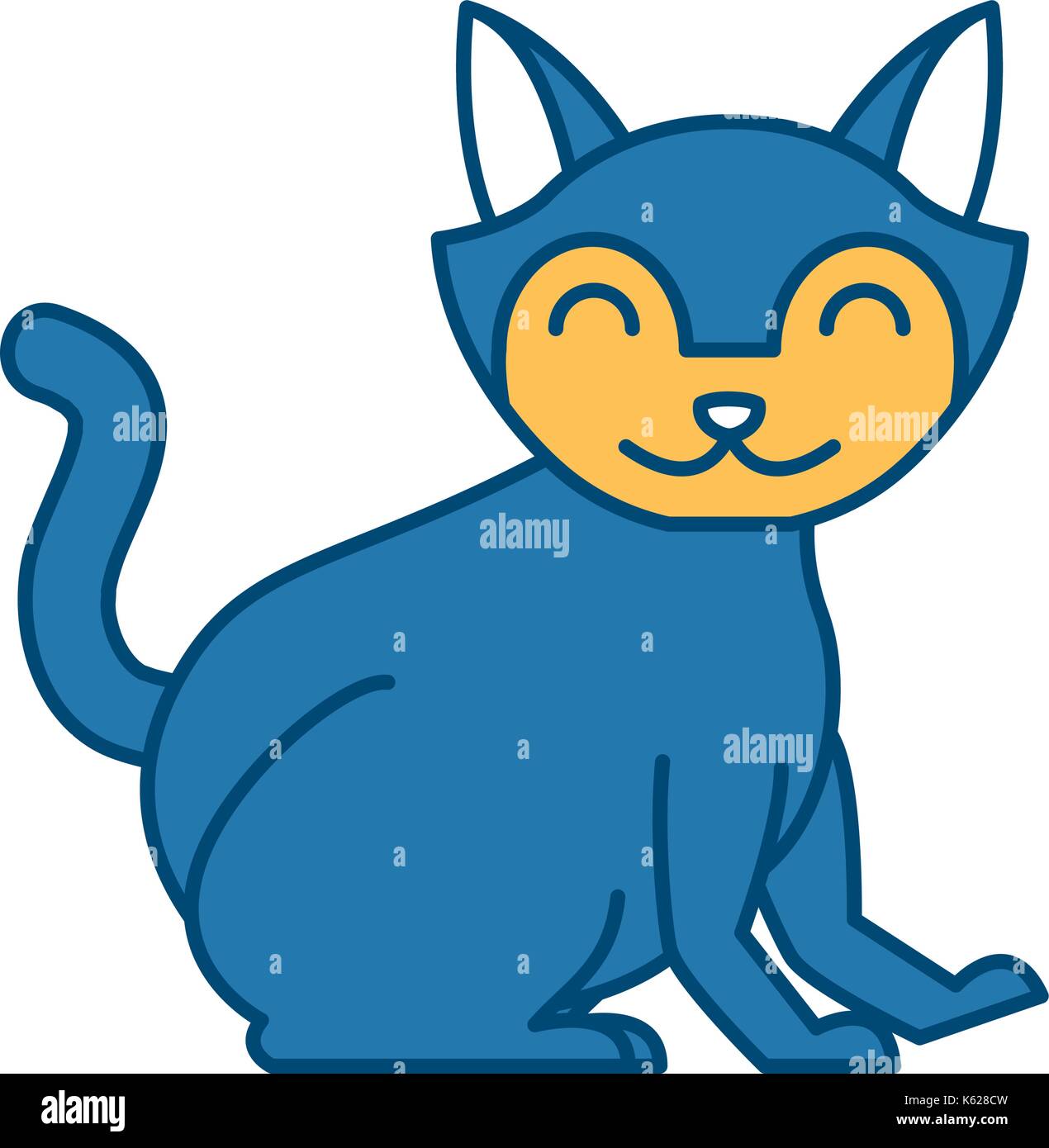 Cat animal cartoon Stock Vector Image & Art - Alamy