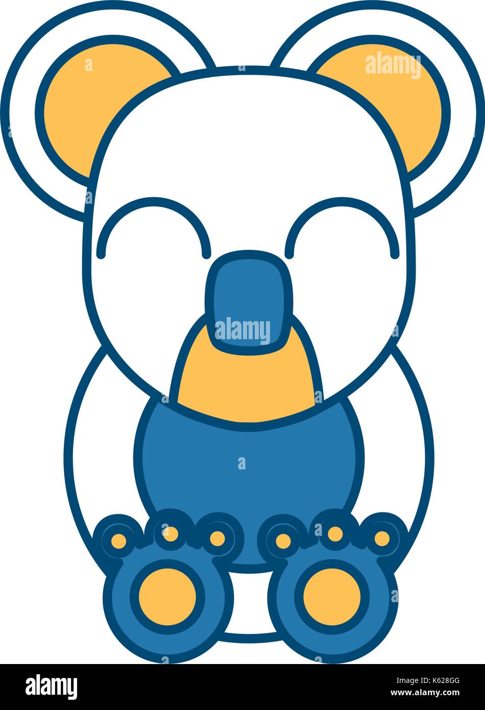 Koala animal cartoon Stock Vector Image & Art - Alamy