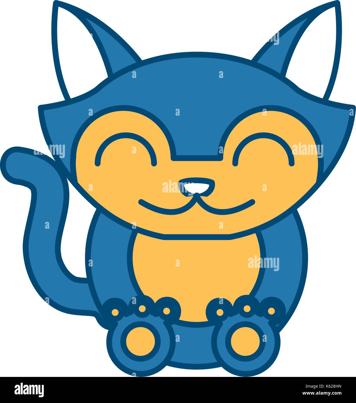 Cat animal cartoon Stock Vector Image & Art - Alamy