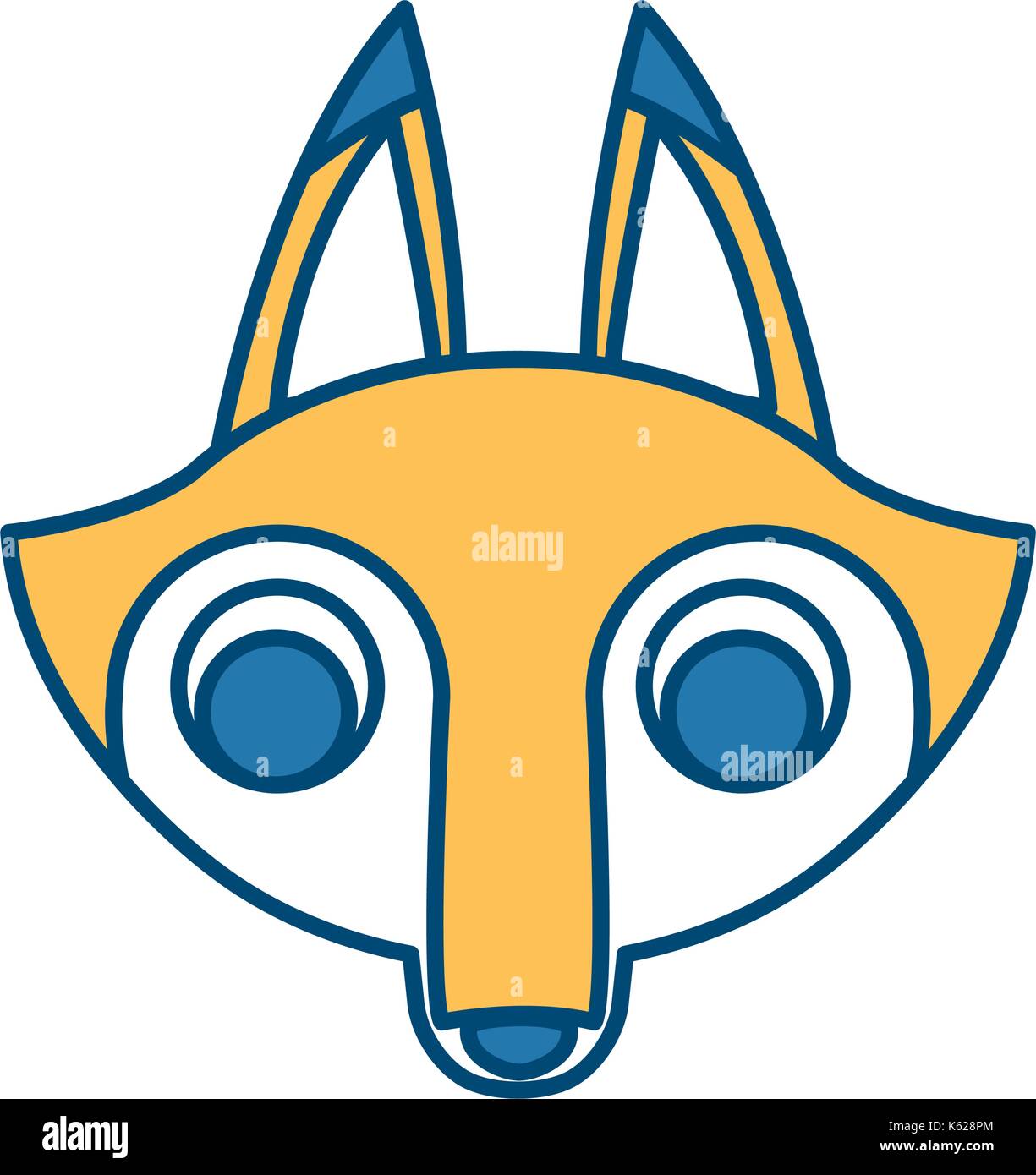 Fox animal cartoon Stock Vector Image & Art - Alamy