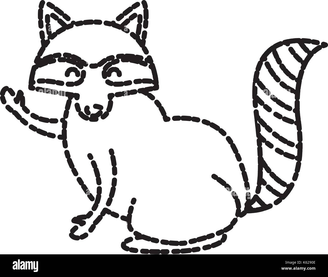 Racoon cartoon Stock Vector Images - Alamy