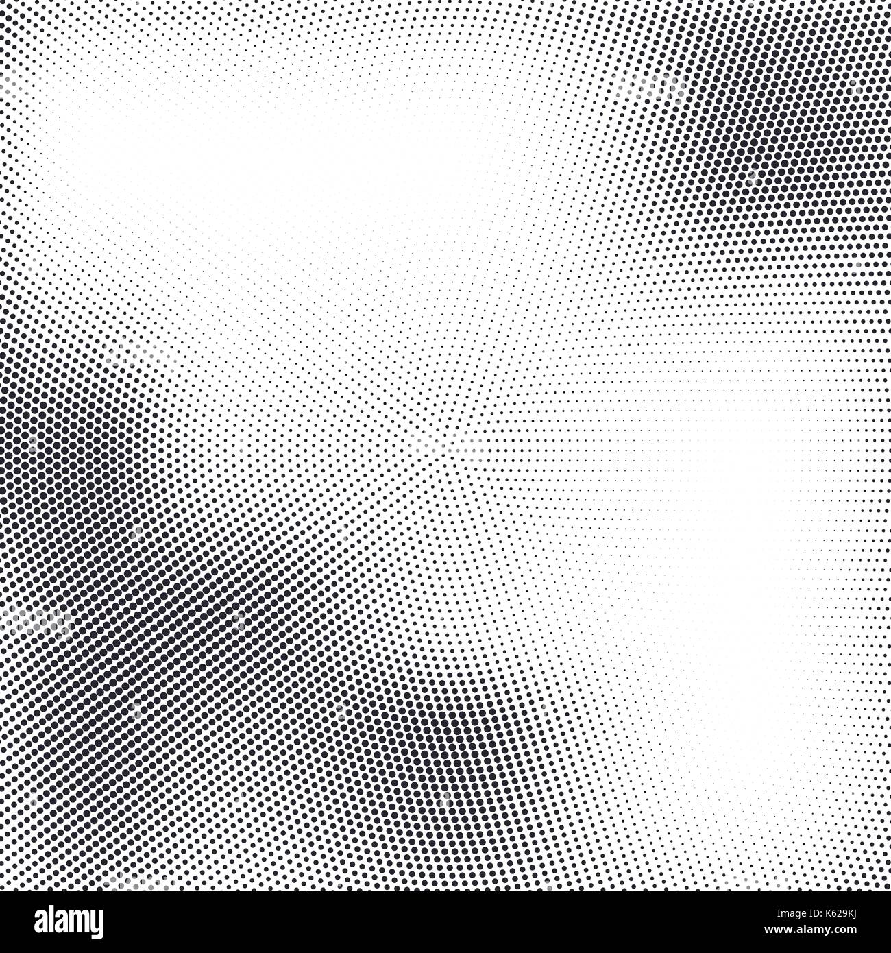 Vector abstract dotted halftone template background. Pop art dotted ...