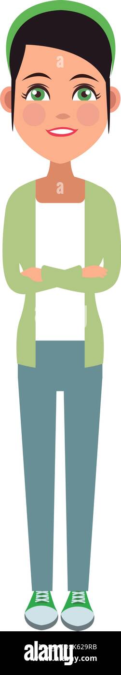 Young woman cartoon Stock Vector Image & Art - Alamy