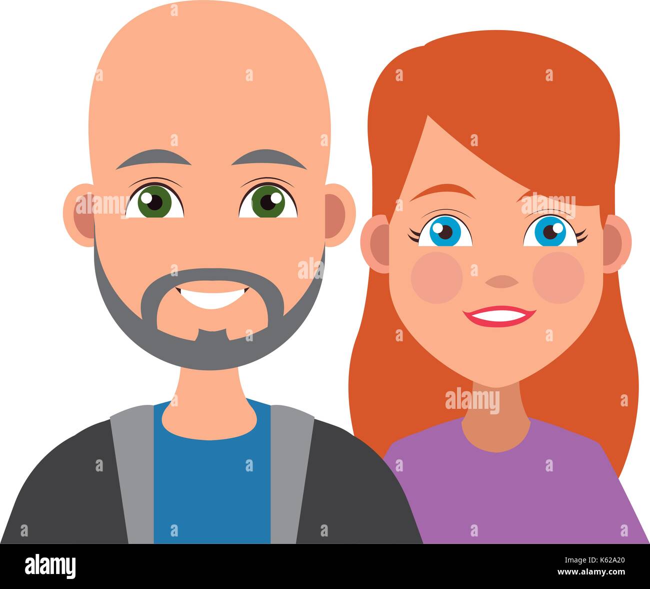 Young friends cartoon Stock Vector Image & Art - Alamy