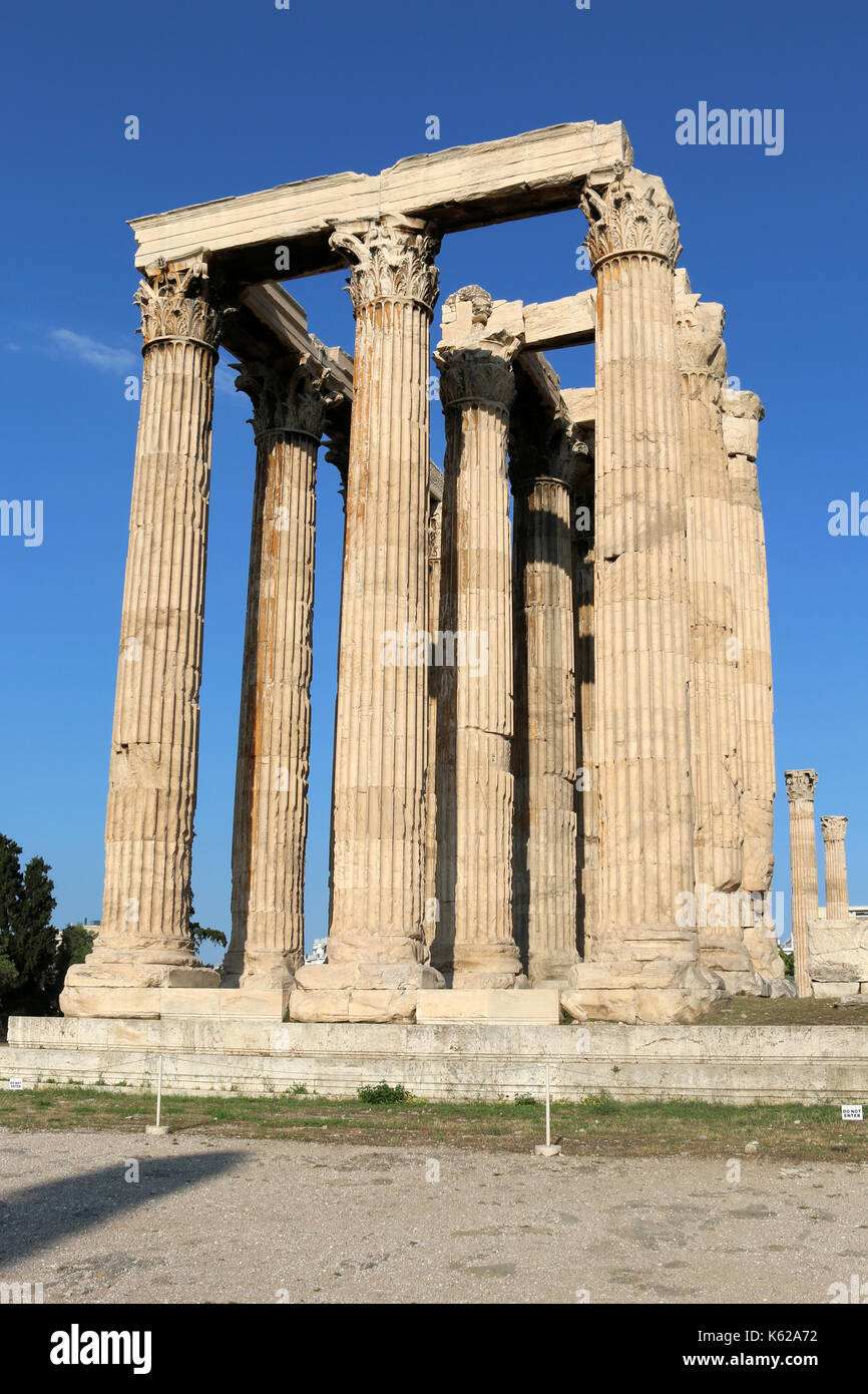 Temple of Zeus Stock Photo - Alamy