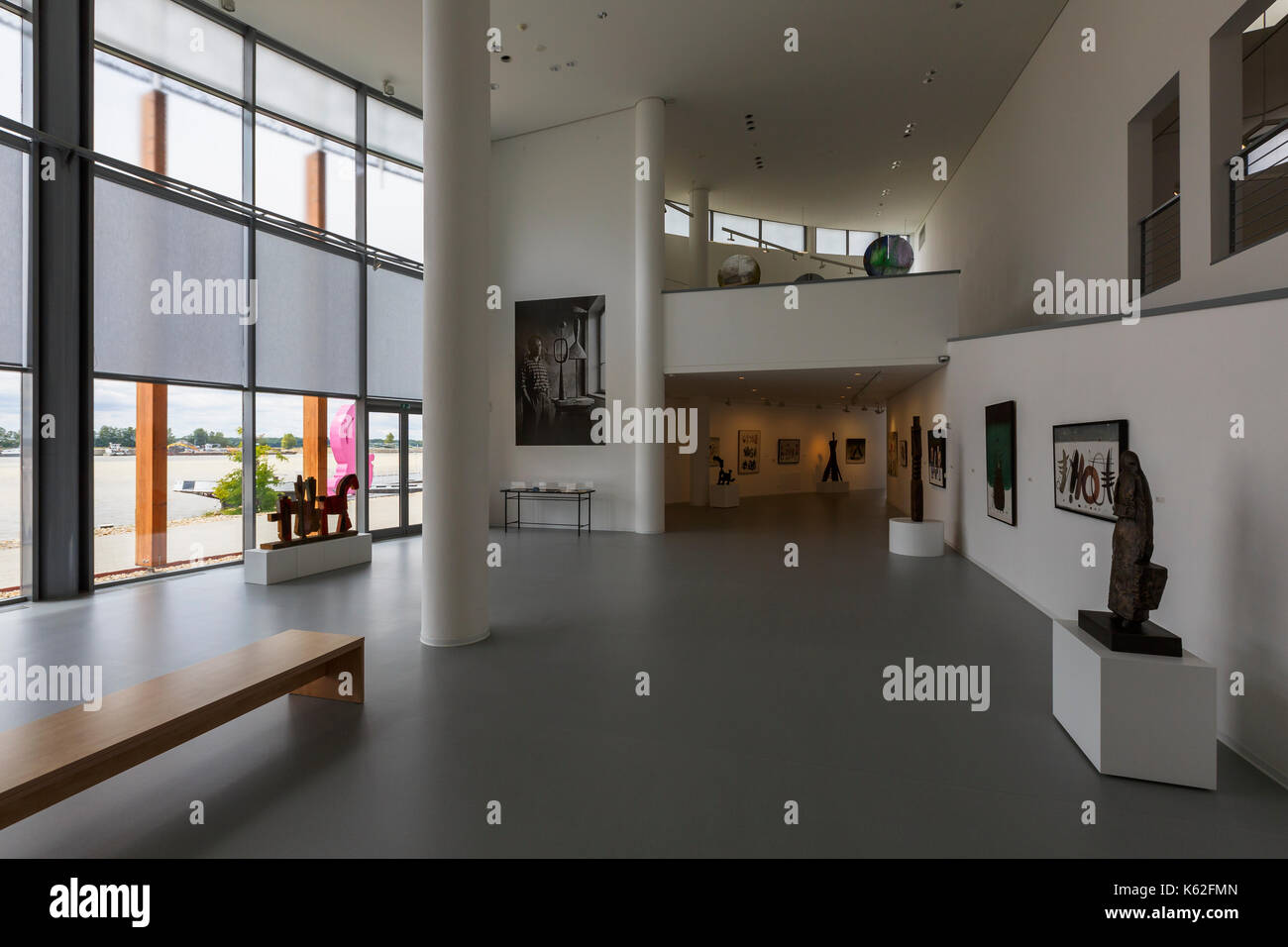 Bratislava danubiana modern art museum hi-res stock photography and ...